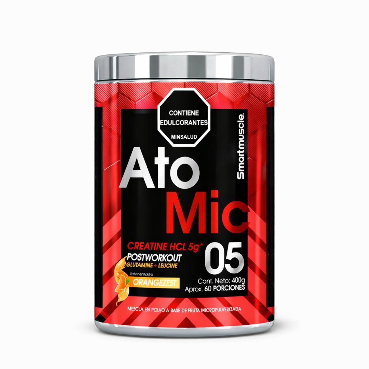 AtoMic Creatina HCL 600g – Glutamina y Leucina | Smart Muscle ...