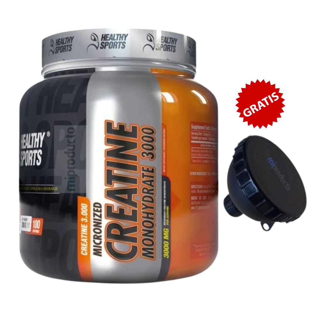 Creatina Monohidratada 3000mg 300 gramos - Healthy Sports – miproducto ...
