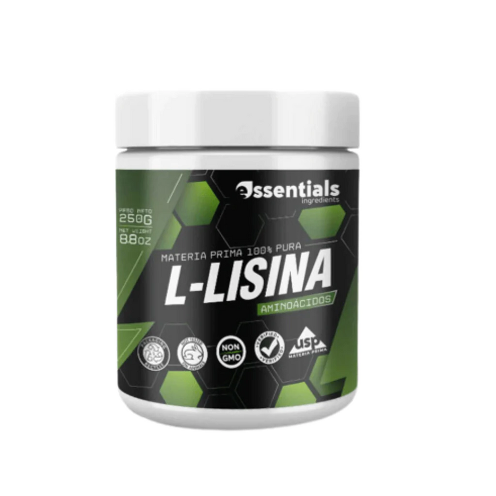 L-LISINA 250 GR ESSENTIALS – miproducto.com.co