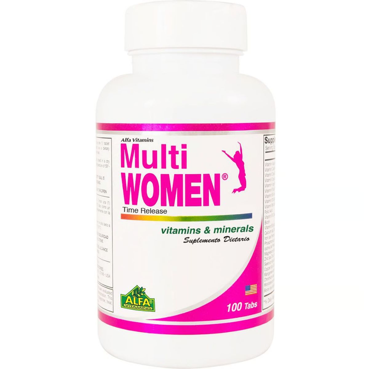 Alfa Vitamins Multi-Women X 100 Tabletas – miproducto.com.co