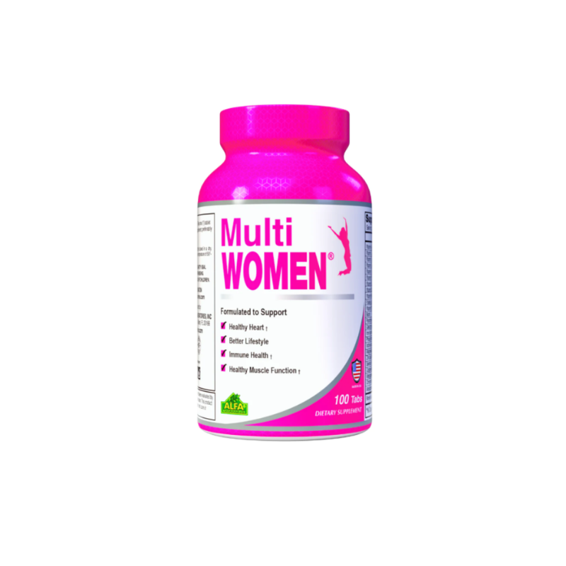 Multi woman Multivitamínico mujer 100 Tabletas – Alfa Vitamins ...