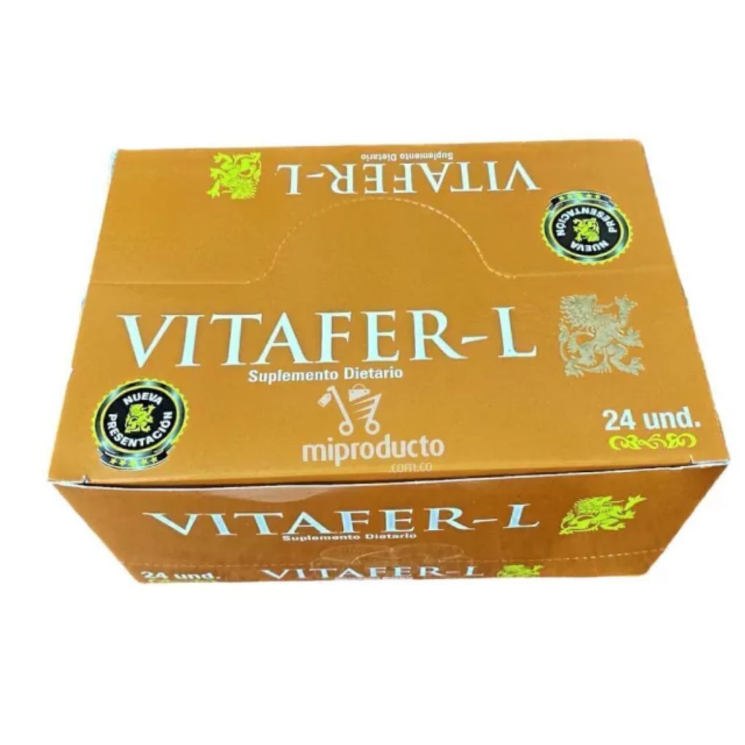 VITAFER - L MINI 24 UND X 20ML – miproducto.com.co