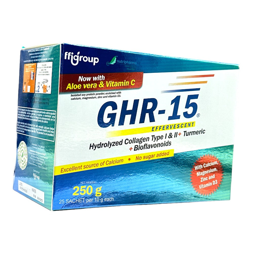 Ghr-15 Efervescente 25 Sobres | Nutripharma – miproducto.com.co